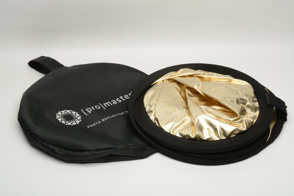 Promaster 32" Gold / White reflector, Very clean – RecycledPhoto