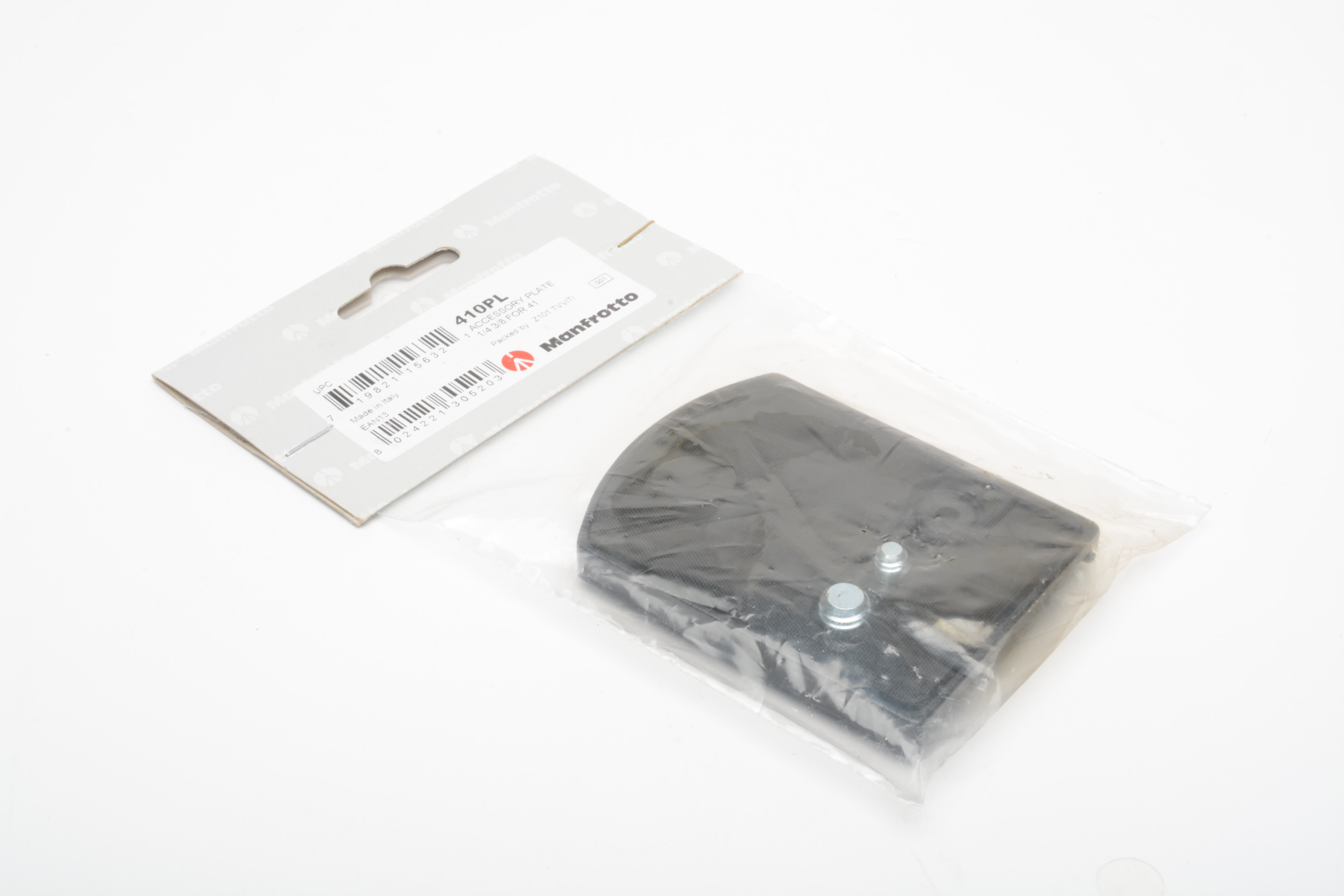 Manfrotto 410PL Quick Release Plate - for RC4 Quick Release System - N ...