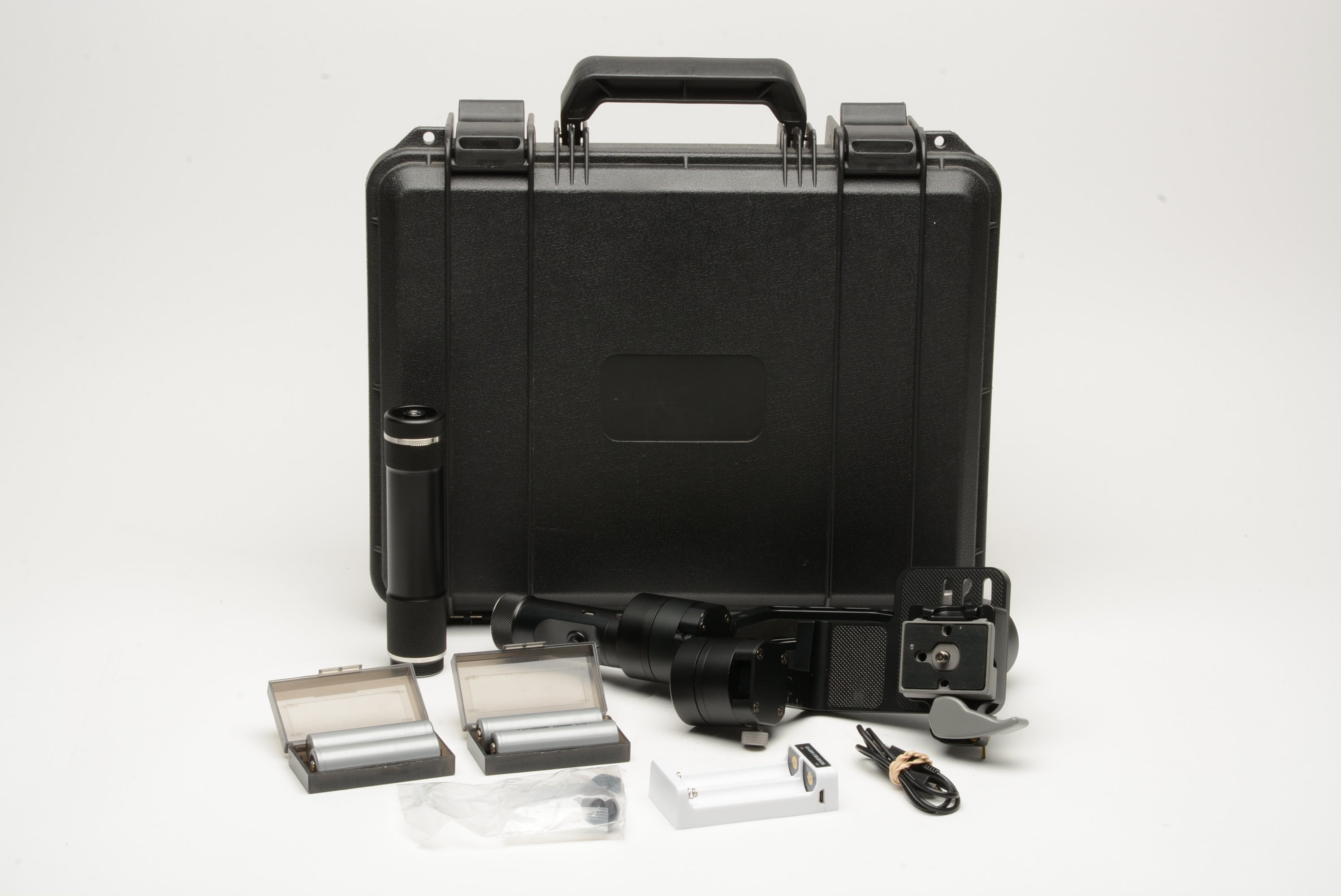 EVO Rage Gen2 3-Axis Handheld Gimbal Stabilizer, complete in case, tes ...