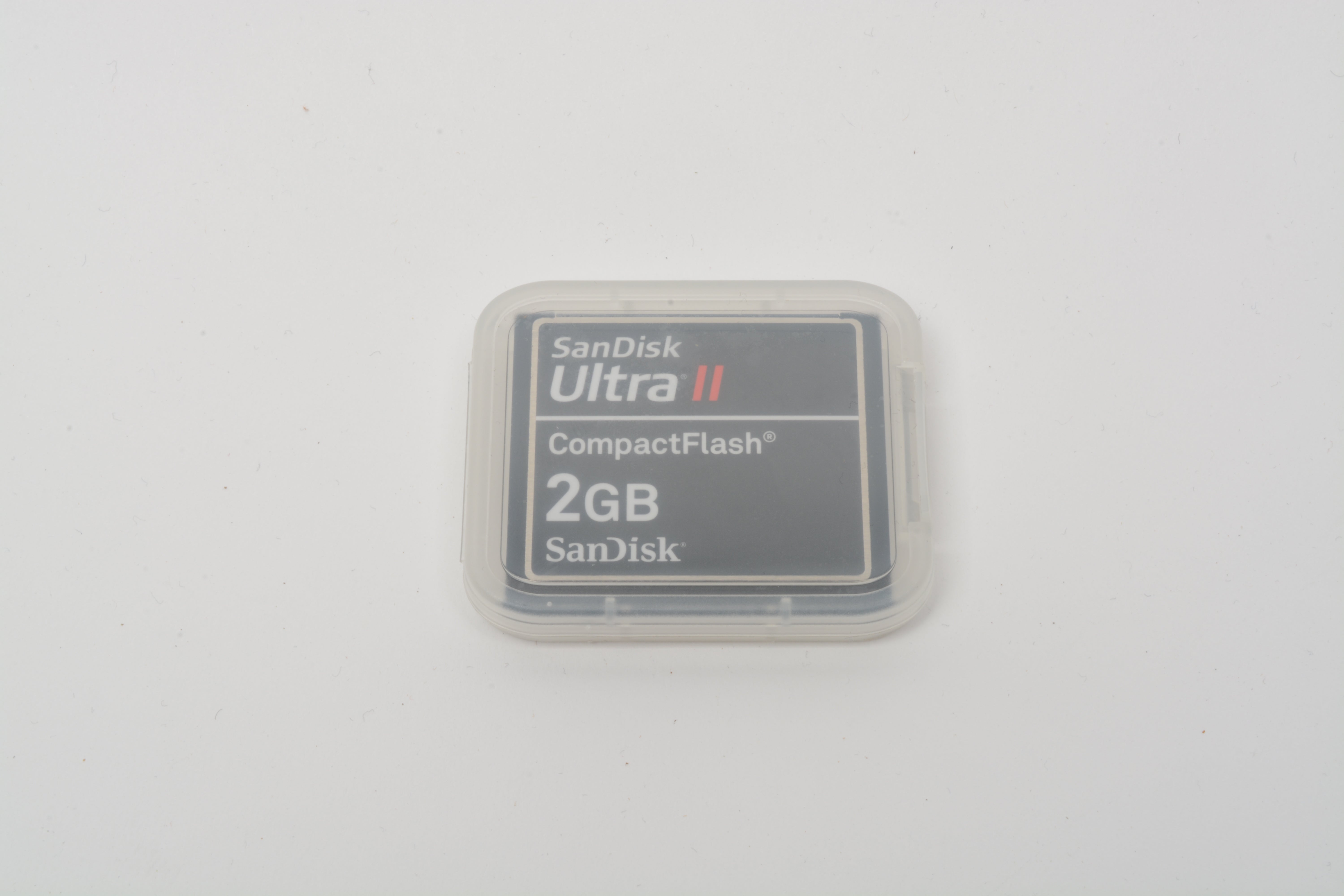 SanDisk Ultra II 2GB CF Compact Flash Card in Jewel Case (black ...