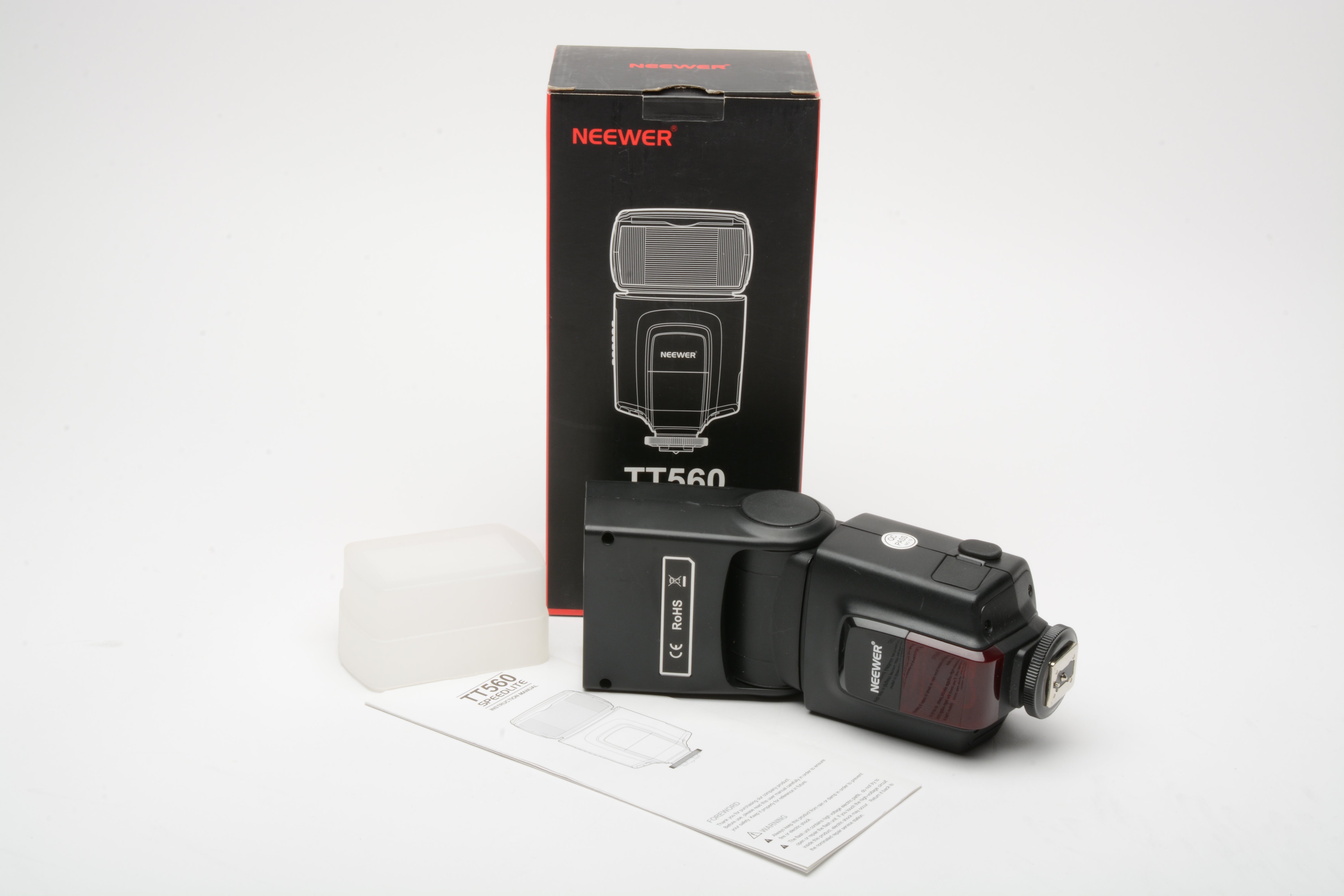 Neewer TT560 Flash Speedlite for DSLR Cameras with Standard Hot Shoe ...